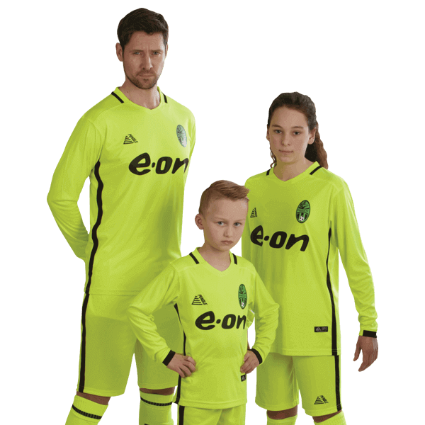 Kiev Green/White - Football Shirts | Pendle Sportswear