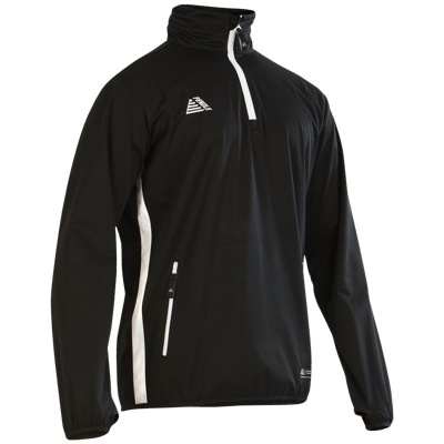 Vienna 1/4 Zip Rain Top | Black/White | Pendle Sportswear